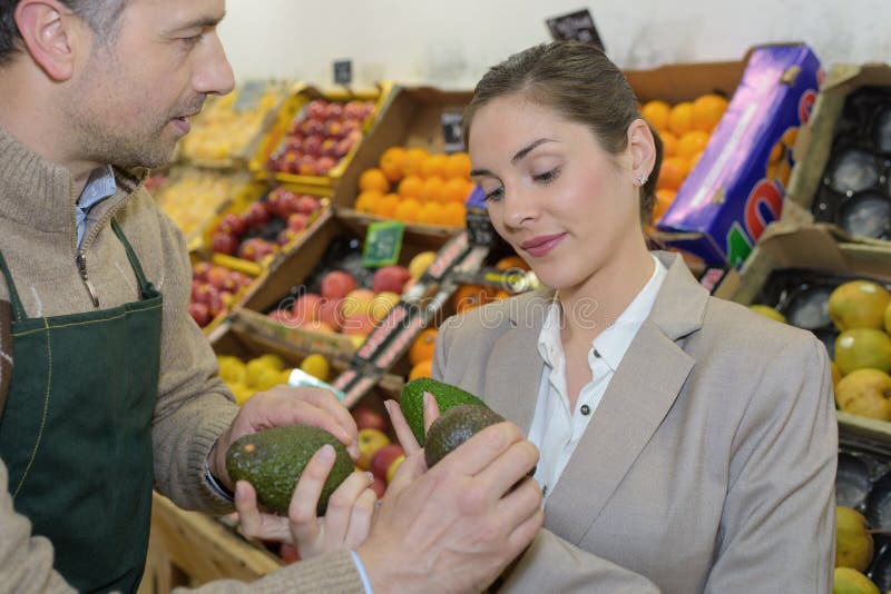 Helping the Customer Choose Stock Image - Image of recommendation ...