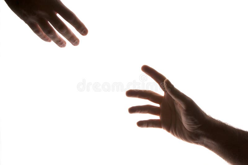Helping hand stock image. Image of adult, male, outstretched - 7293207