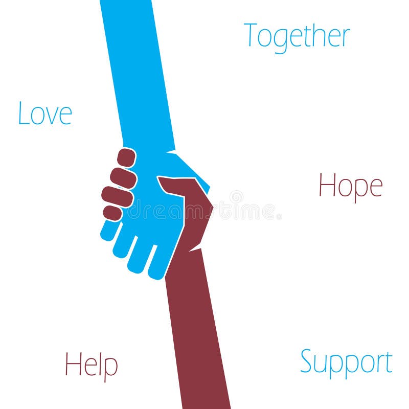 Helping Each Other Logo Stock Illustrations – 70 Helping Each Other ...