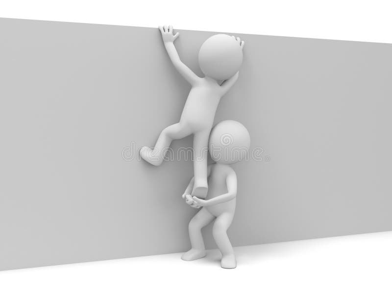 Helping hand stock illustration. Illustration of friendship - 78619392