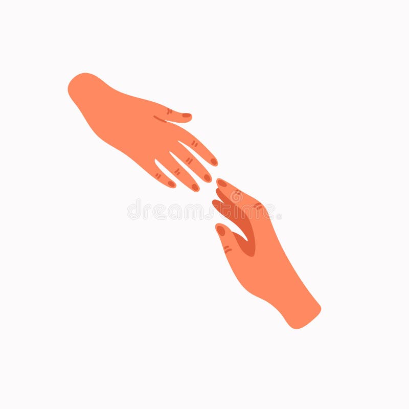 Helping Hand. Empathy, Help and Support - Reaching Out Helping Hand ...