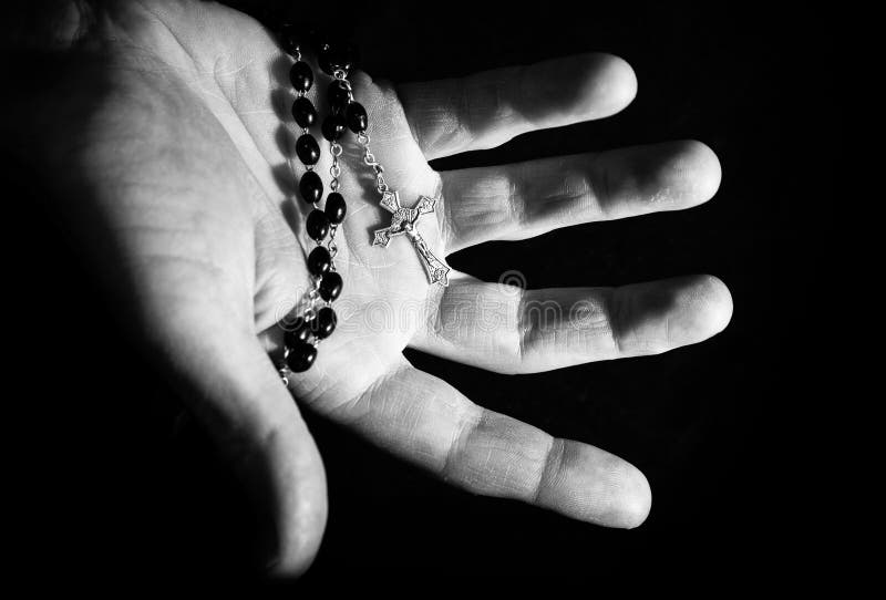 Helping hand stock image. Image of holy, male, open, crucifix - 29900003