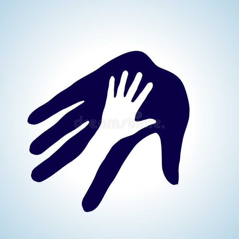 Hopeful hands logo stock vector. Illustration of cooperation - 38954604