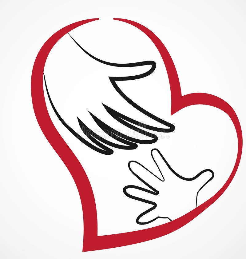 Helping Hand Heart Stock Illustrations – 3,802 Helping Hand Heart Stock ...