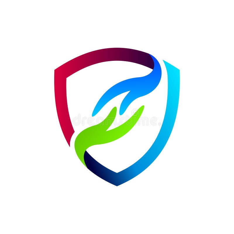 Handshake Shield Logo Stock Illustrations – 1,813 Handshake Shield Logo ...
