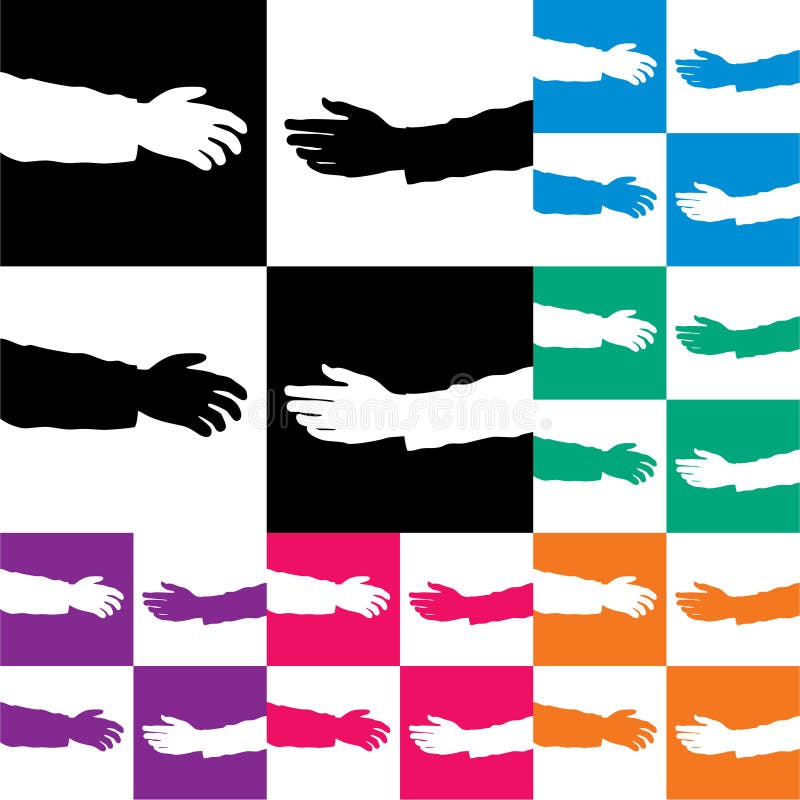 Colorful Helping Hands Stock Illustrations – 959 Colorful Helping Hands ...