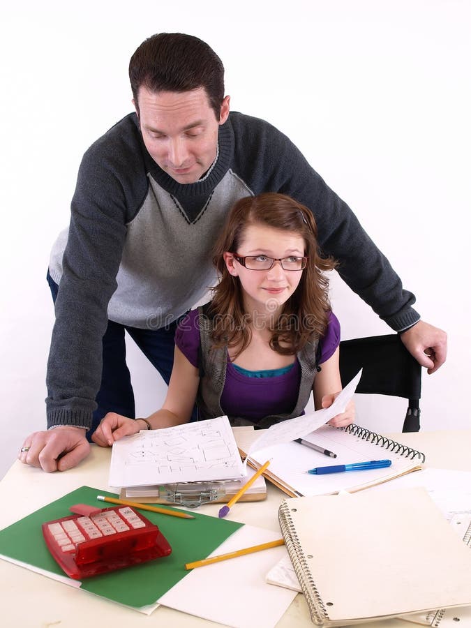 204 Father Helps Daughter Homework Stock Photos - Free & Royalty-Free ...