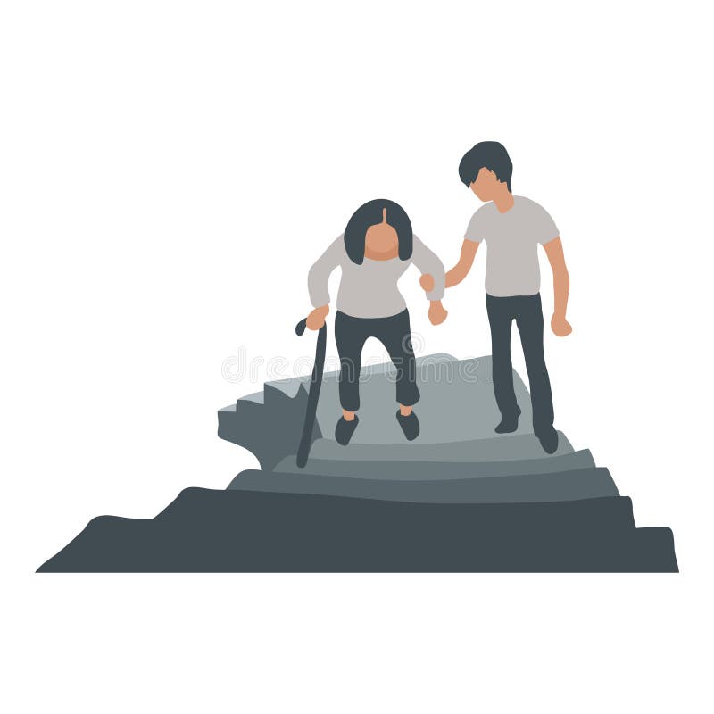 Helping Others Clip Art Vector Stock Vector - Illustration of polite ...