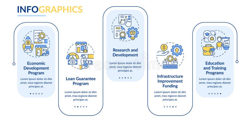 Business Programs Tariff Plans Vector Infographic Template Stock Vector ...
