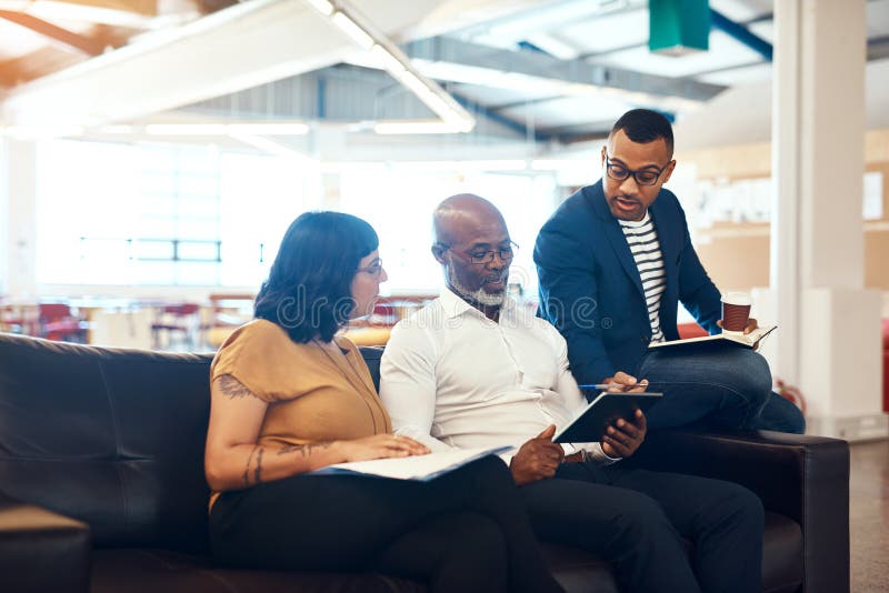 Helping the Team Better Understand My Concept. a Group of Designers ...