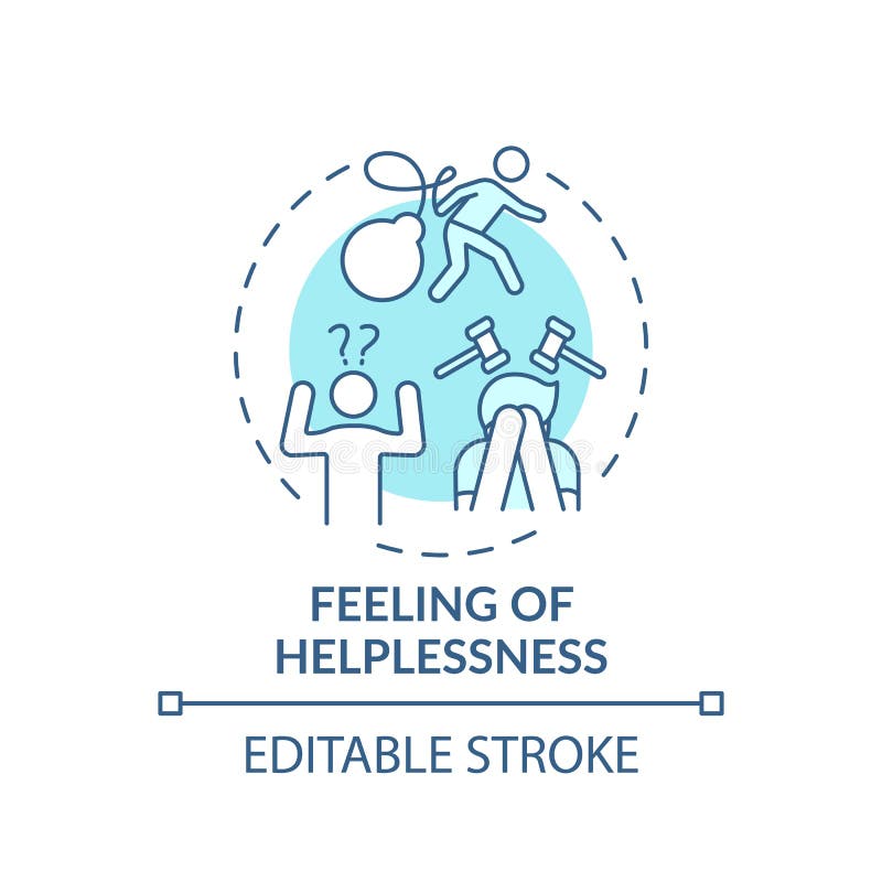 Helplessness Line Drawing Stock Illustrations – 46 Helplessness Line ...