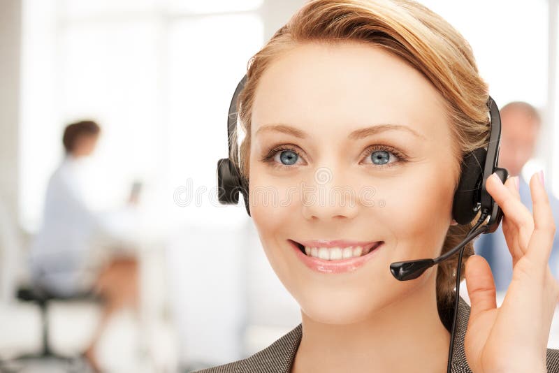 Helpline stock image. Image of business, help, lady, female - 40076685