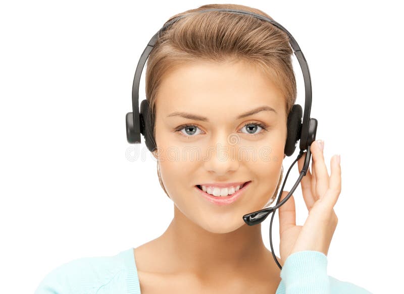 Helpline stock image. Image of helpdesk, girl, friendly - 40105605