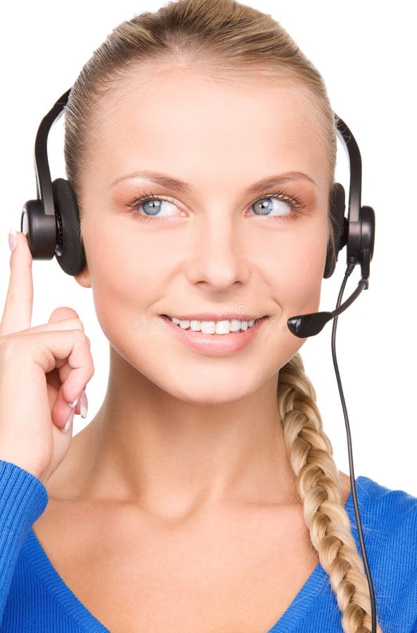 Helpline stock photo. Image of confident, helpdesk, assistant - 40293616