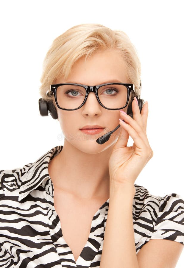 Helpline operator stock photo. Image of listening, calm - 40675202