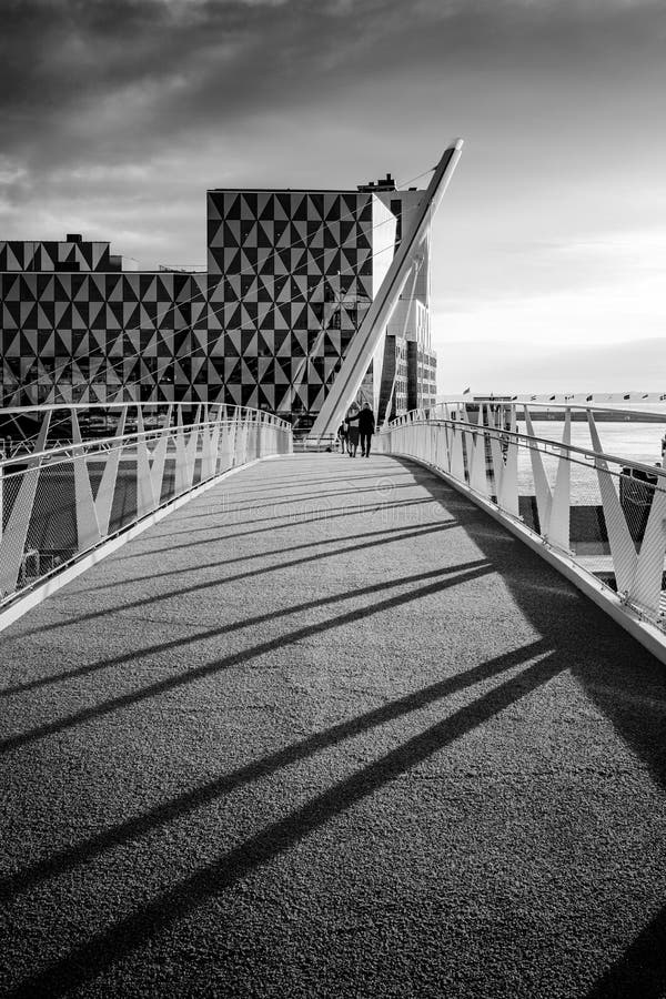 Helsingborg Oceanhamnen New Bridge Access Editorial Image - Image of ...