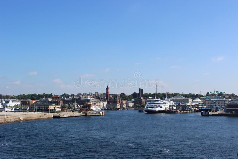 Helsingborg, Sweden editorial photo. Image of water, denmark - 90171166