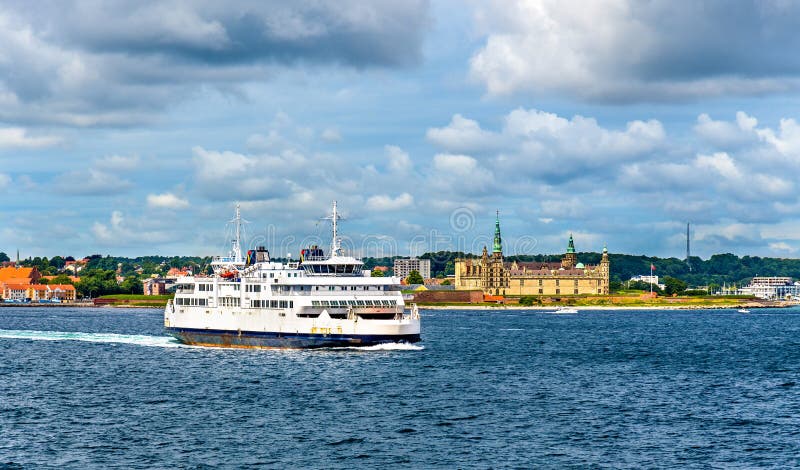 Helsingor - Helsingborg Ferry and the Castle of Kronborg - Denmark ...
