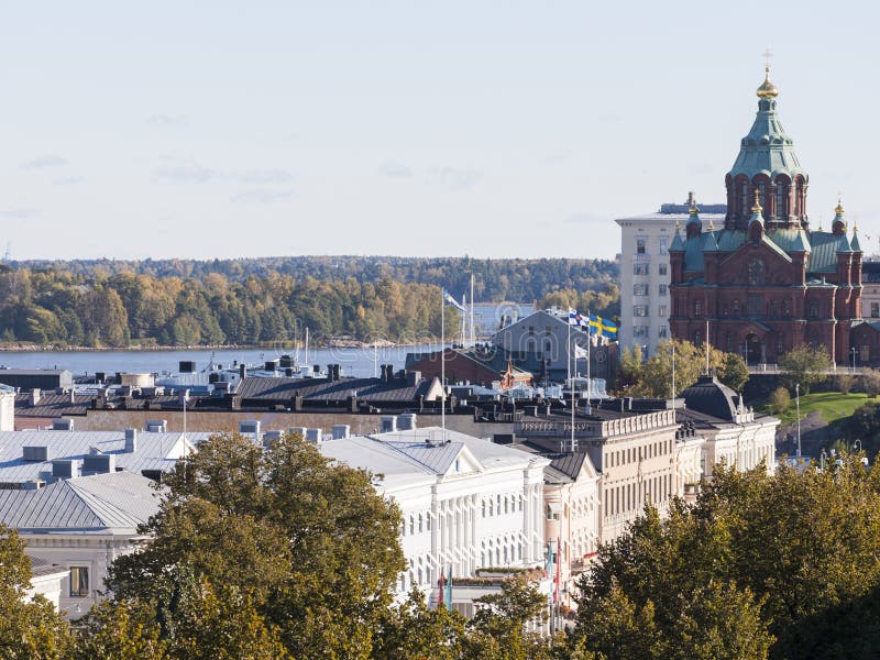 Helsinki stock photo. Image of fall, swedish, embassy - 66946626