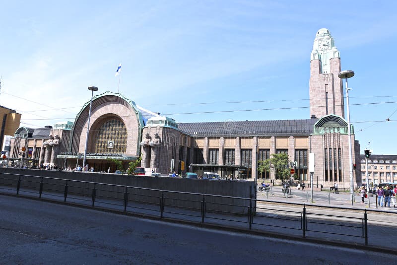 Helsinki Central Railway Station Editorial Stock Image - Image of ...