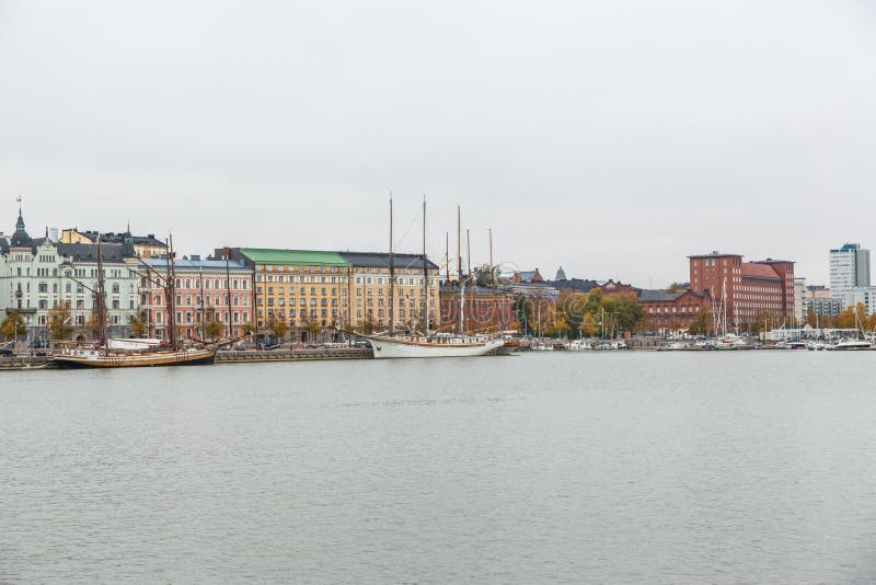 Helsinki City View in Autumn Stock Photo - Image of classic, finnish ...