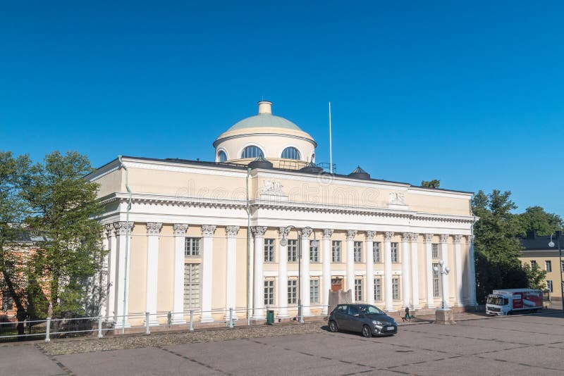 The National Library of Finland in Helsinki Editorial Photo - Image of ...