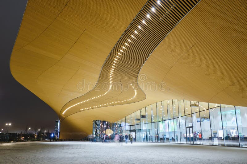 HELSINKI, FINLAND - NOVEMBER 2019: Oodi, the New Helsinki Central ...