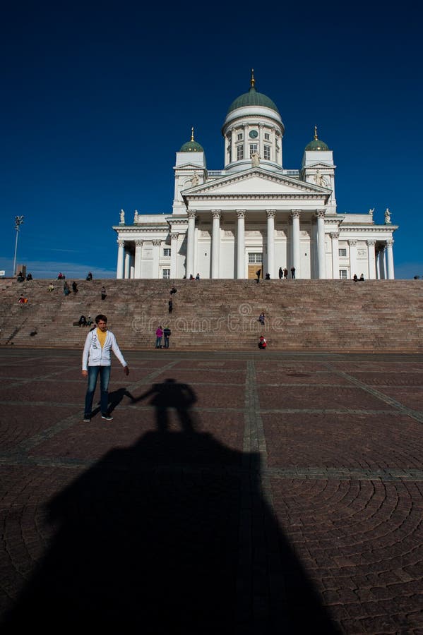 HELSINKI, FINLAND - OCTOBER 2 2021: Helsinki Cathedral Editorial Stock ...