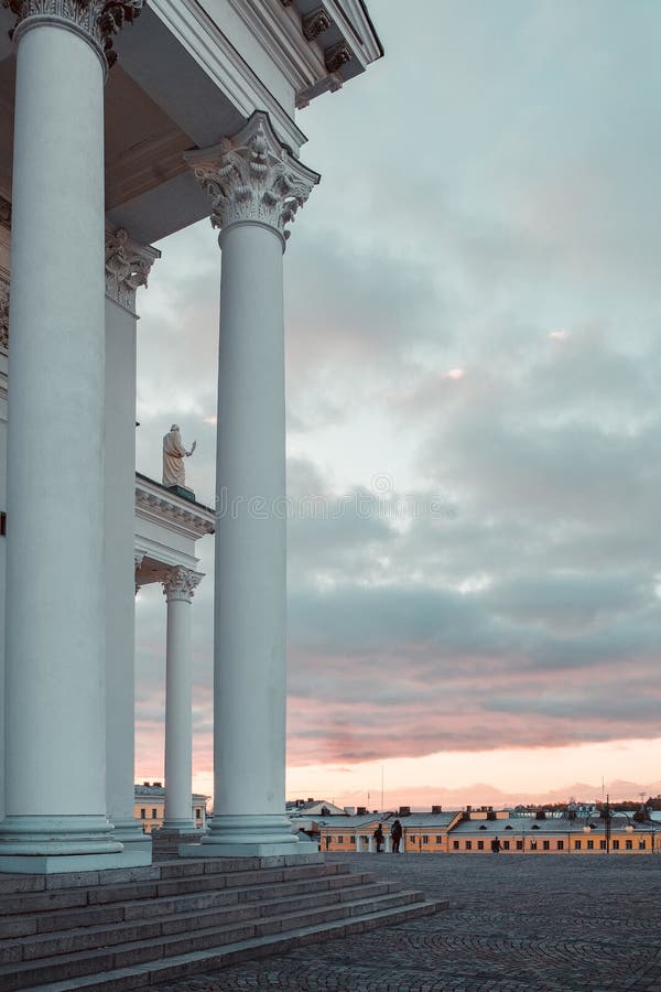Helsinki, Finland - October 21, 2017 - Tourists in Front of the ...