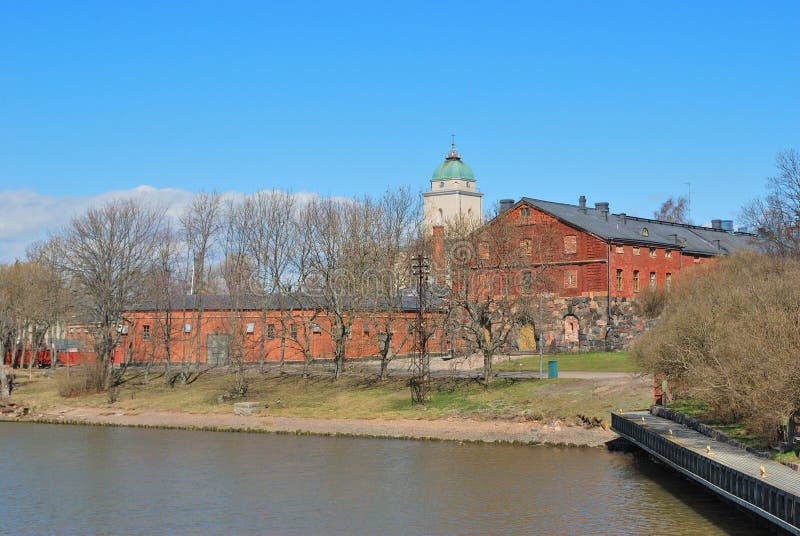 Helsinki, Suomenlinna Fortress Stock Image - Image of sunny, tours ...