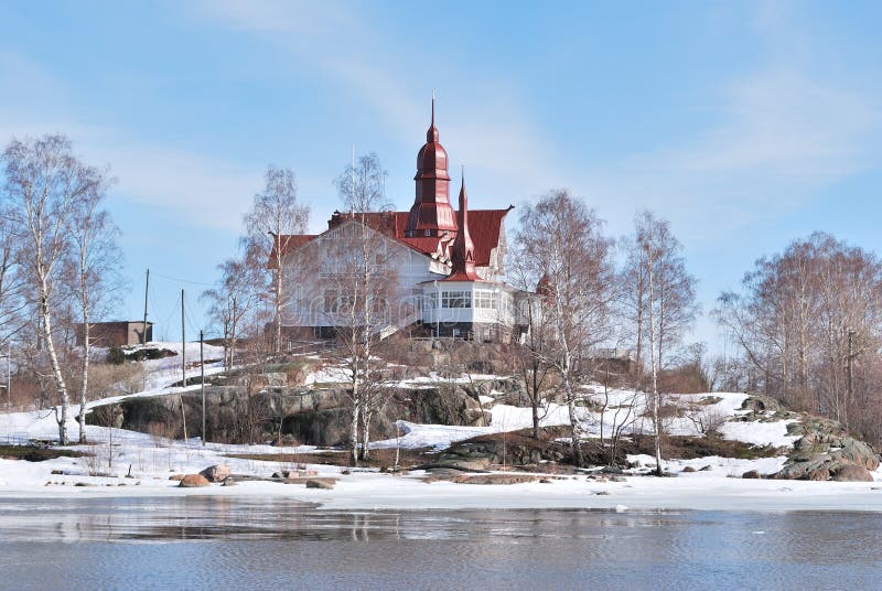 Helsinki. Luoto Island stock photo. Image of finland - 23953464