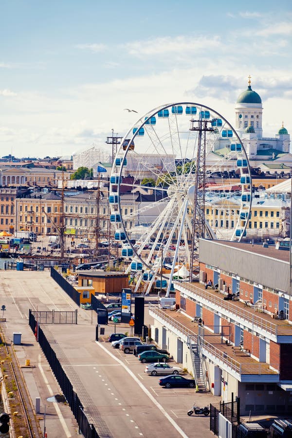 Helsinki port editorial image. Image of beautiful, colorful - 66416165
