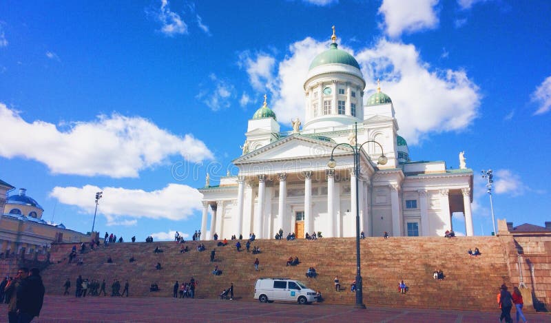 Helsinki Senate Square editorial photography. Image of european - 110722847