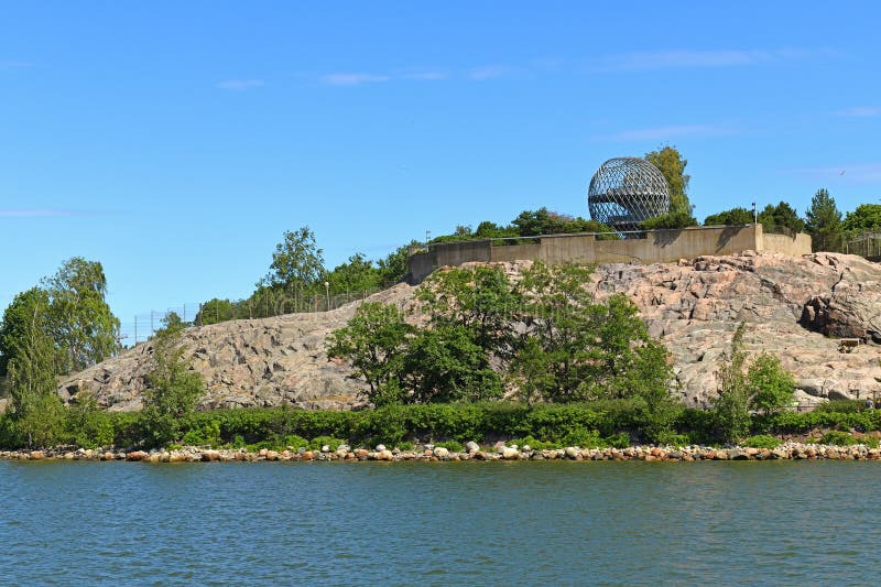 Helsinki Zoo. View from Sea Stock Photo - Image of basaltic, outdoor ...