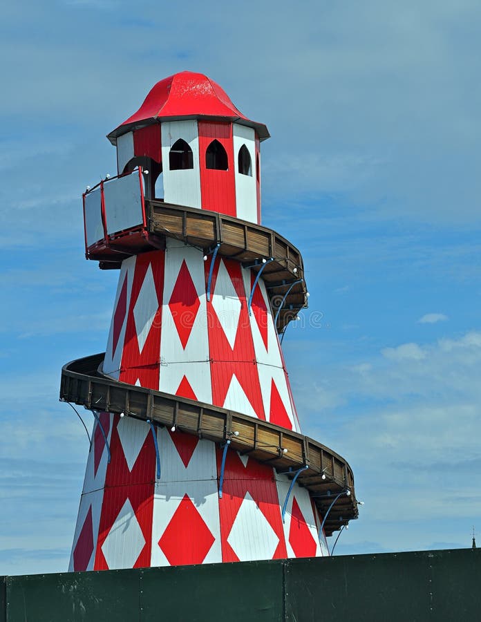 Helter Skelter stock image. Image of fair, construction - 75595979