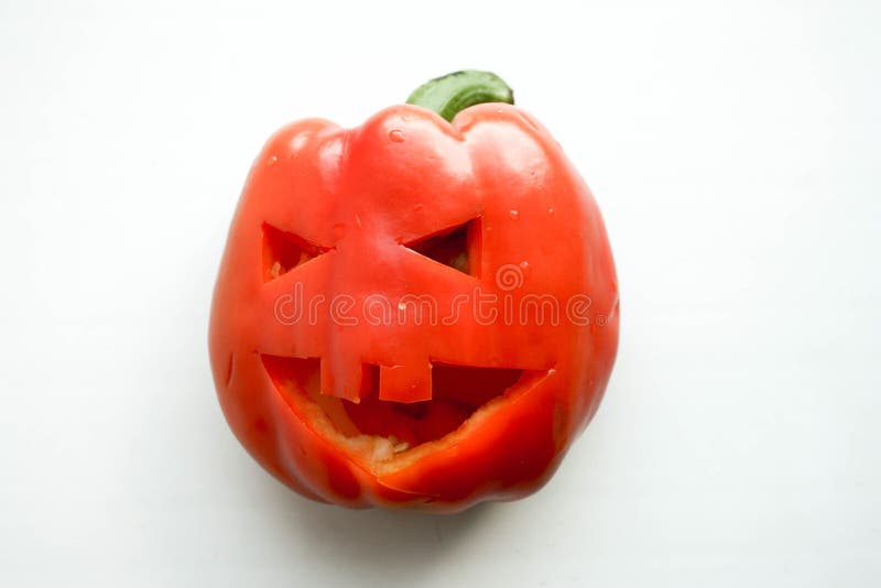 Heluin Concept. a Small Pumpkin Stock Photo - Image of autumn, card ...