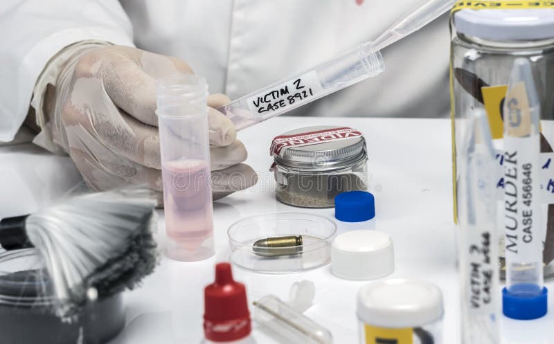 Hematological Analysis with Forensic Test Kit in a Murder in a Crime ...