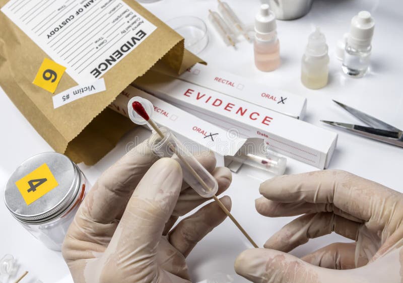 Hematological Analysis with Forensic Test Kit in a Murder in a Crime ...