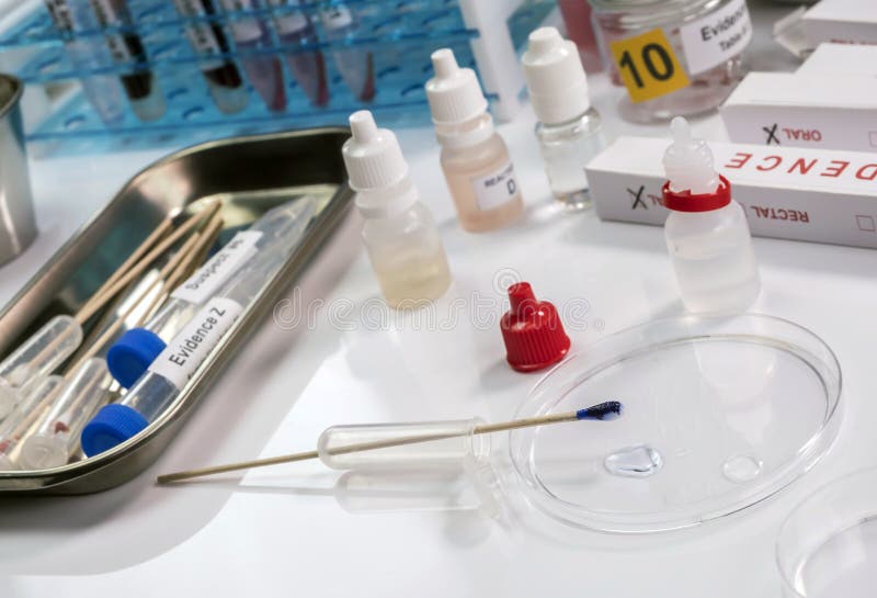 Hematological Analysis with Forensic Test Kit in a Murder in a Crime ...