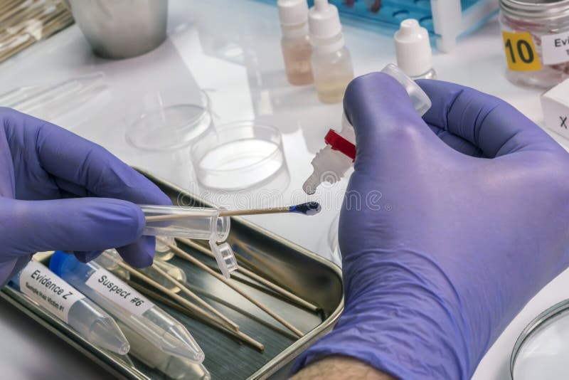 Hematological Analysis with Forensic Test Kit in a Murder in a Crime ...