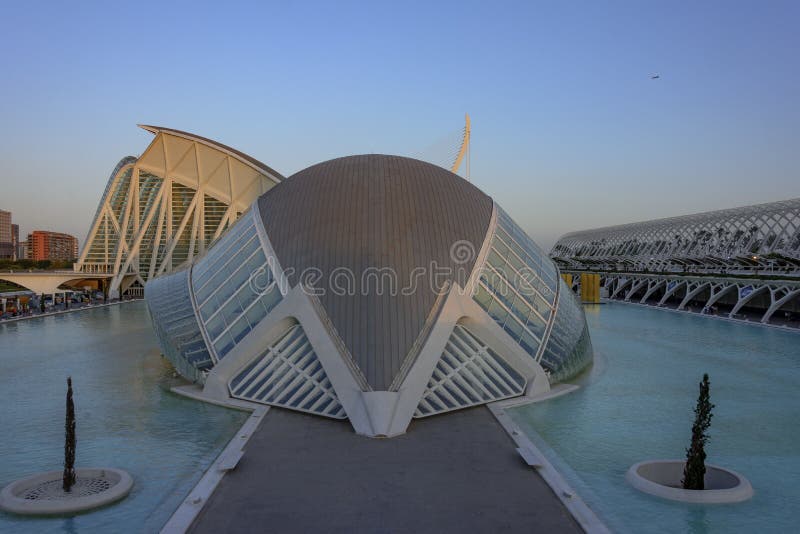 Hemisferic in the City of Arts and Sciences of Valencia. Editorial ...