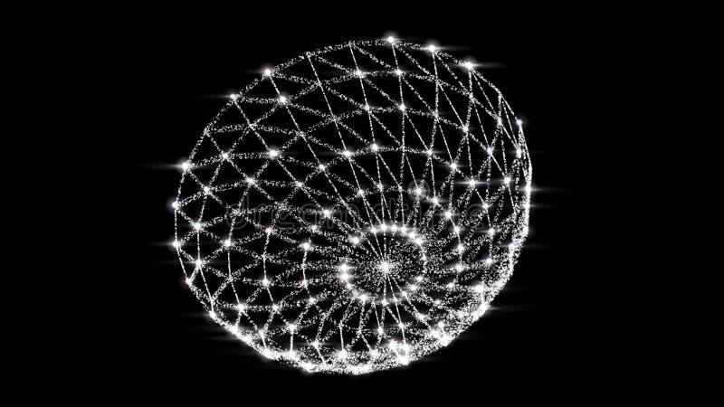 Hemispherical Lattice of Crayon Particles with Iridescent Edges on Any ...
