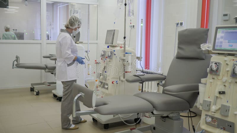 Hemodialysis, Artificial Kidney Apparatus. Saving Life Stock Photo ...