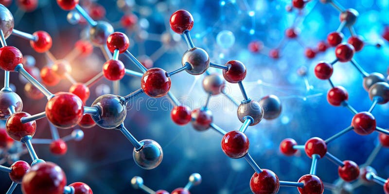 Hemoglobin Molecule Under a Microscope Chemistry Medicine Education ...