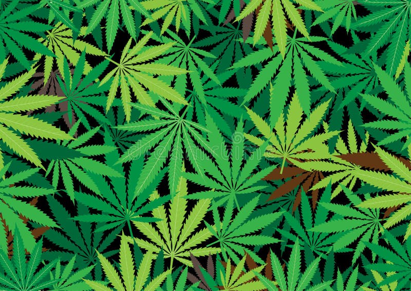 Hemp background stock vector. Illustration of marijuana - 15507096