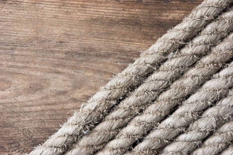 Hemp rope stock photo. Image of circle, hemp, attached - 142766180