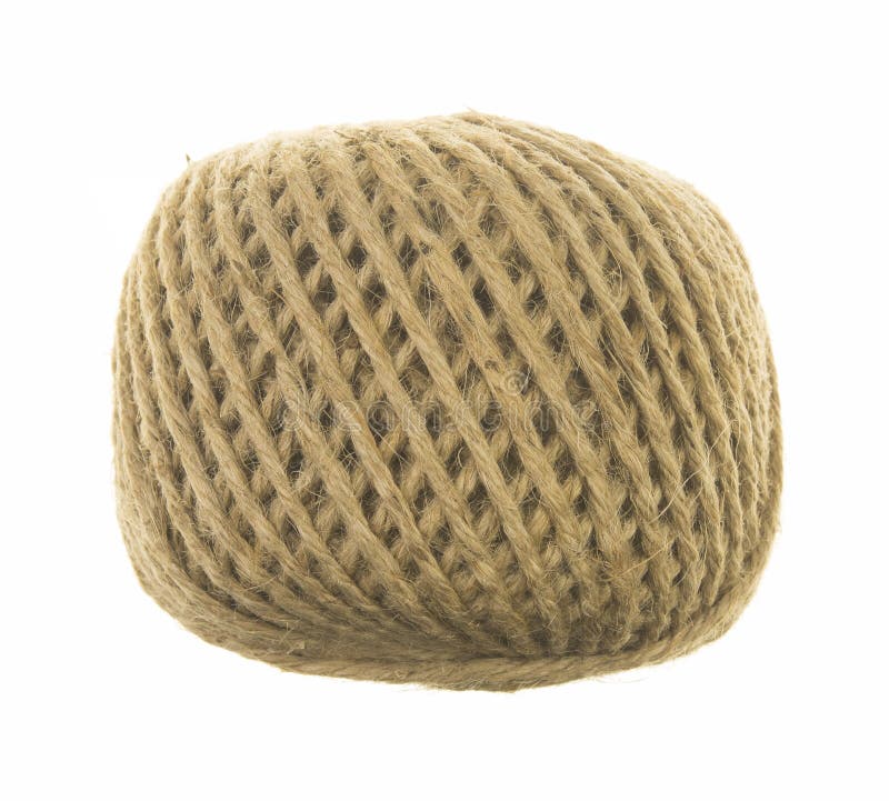 Hemp Rope Wyth Red Hearts and White Rose Petals on the White Wood Table ...