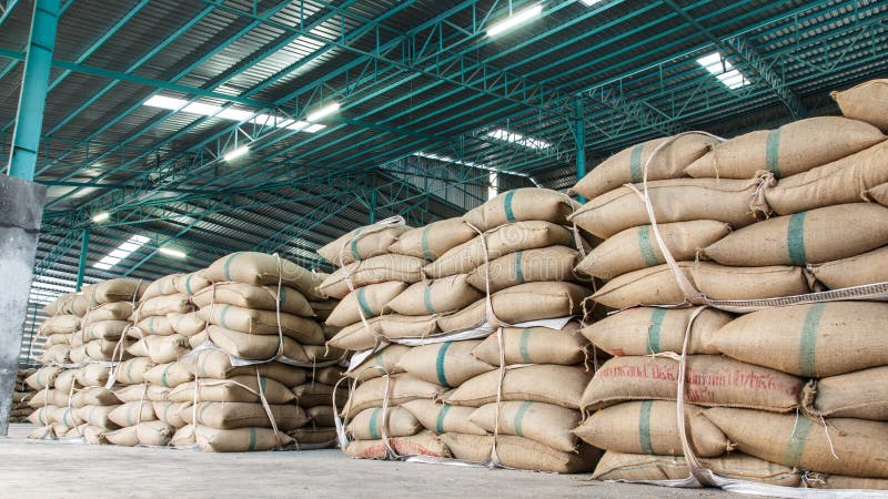 Hemp sacks stock photo. Image of packaging, background - 45174000