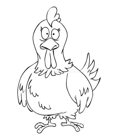 Hen Line Art Stock Illustrations – 6,914 Hen Line Art Stock ...