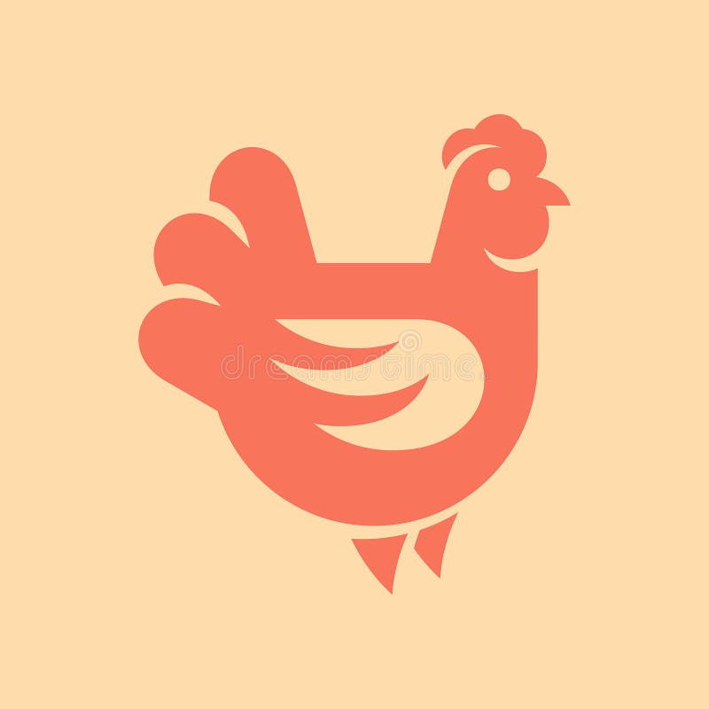 Hen, chicken logo stock vector. Illustration of graphic - 156553229